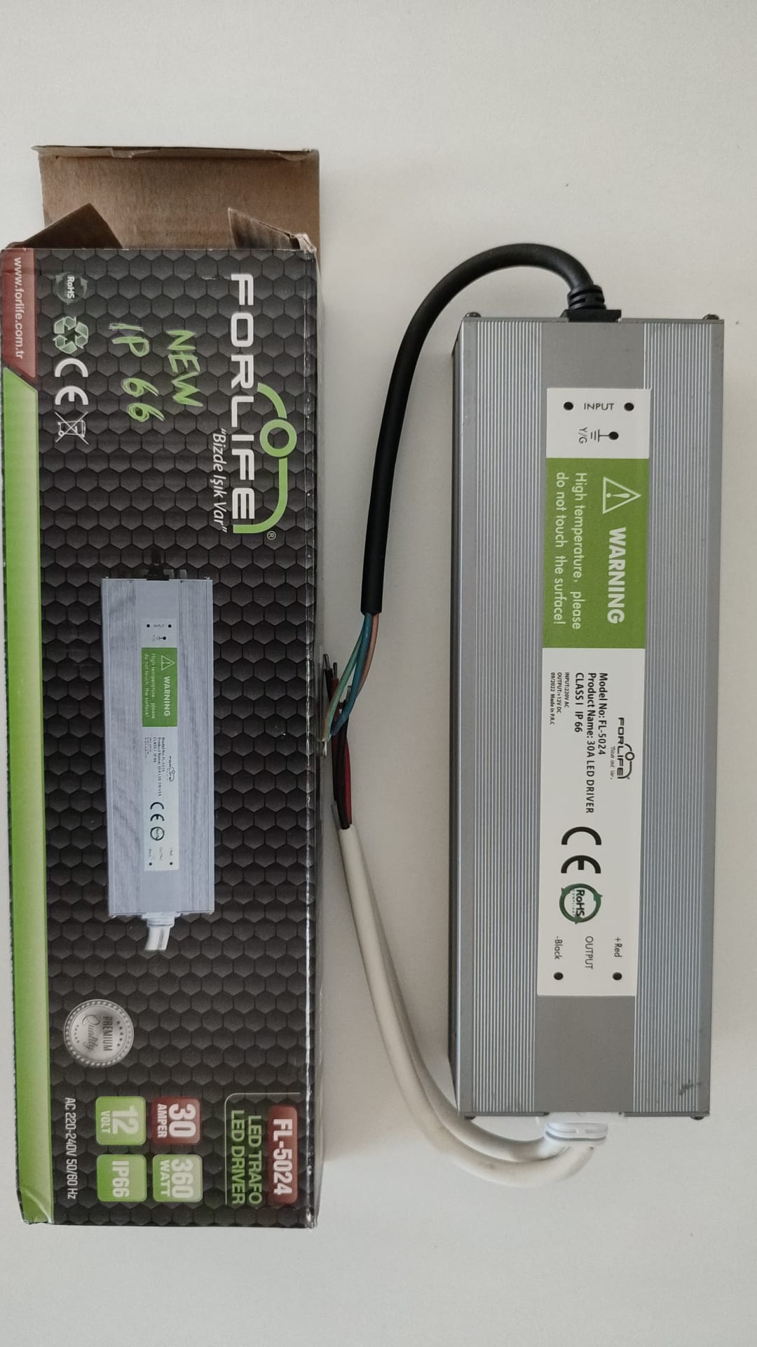 30 Amper Dış Mekan Adaptör/Trafo 360 Watt 12 Volt - SMT Reklam Malzemeleri